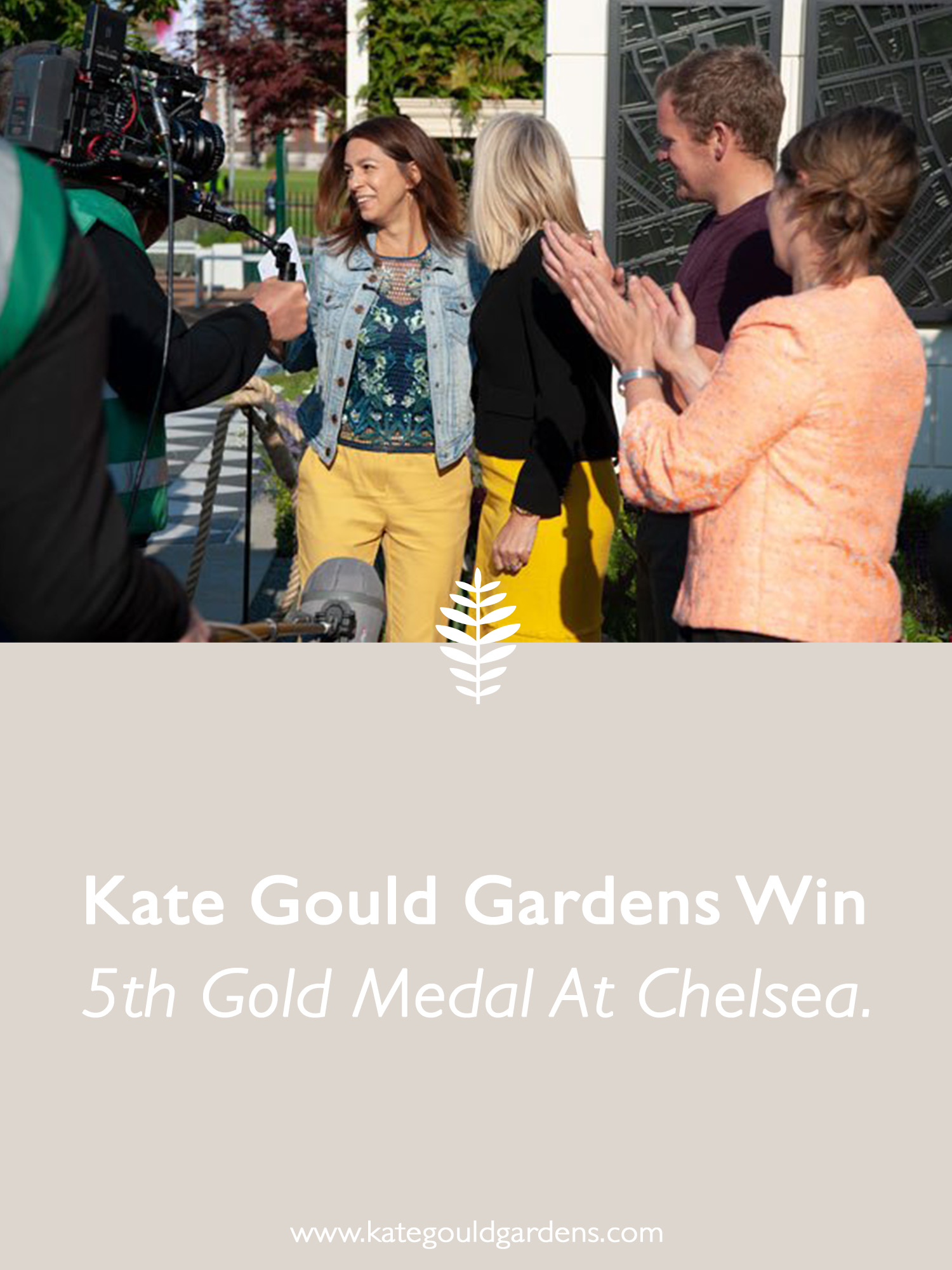 Kate Gould Wins 5th Gold Medal at the Chelsea Flower Show 2018 - Kate ...